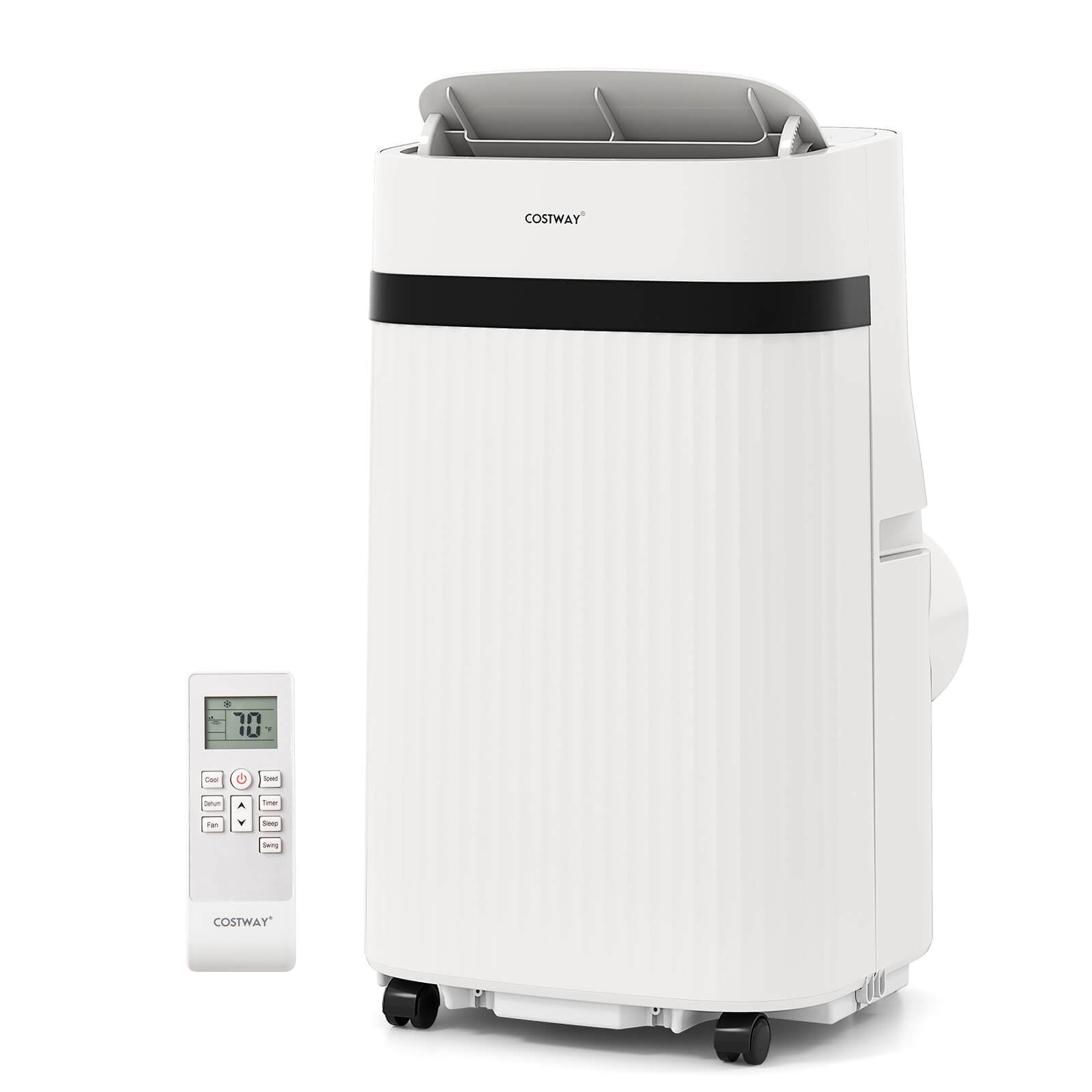 Click here for Costway 12000 Btu Portable Air Conditioner With Fa... prices