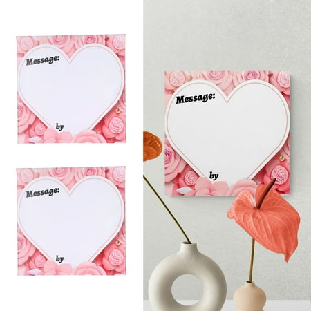 Message Board, Density Board 2 Set Square Wipe Message Board With 2 Dry ...