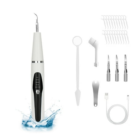 Electric Dental Calculus Remover Tooth Cleaner Tartar Remover USB ...