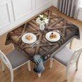 Countryside Barn Door Table Cloth 52x70in, Waterproof Rectangle ...