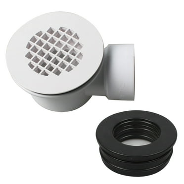 Proflo Pfsbstr 3" X 3" Polypropylene Shower Grate - White - Walmart.com
