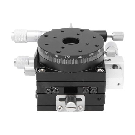 XYR 3Axes Trimming Platform, φ60mm LSP60-LM V-Rail Manual Linear Step ...