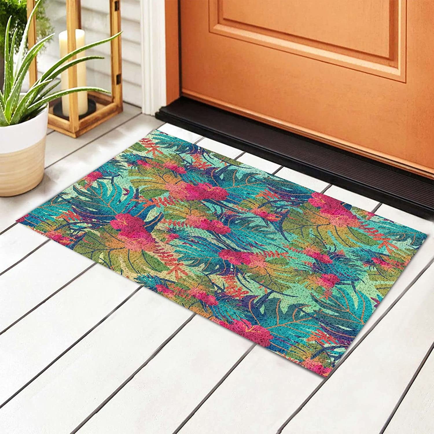 Colorful Welcome Mat
