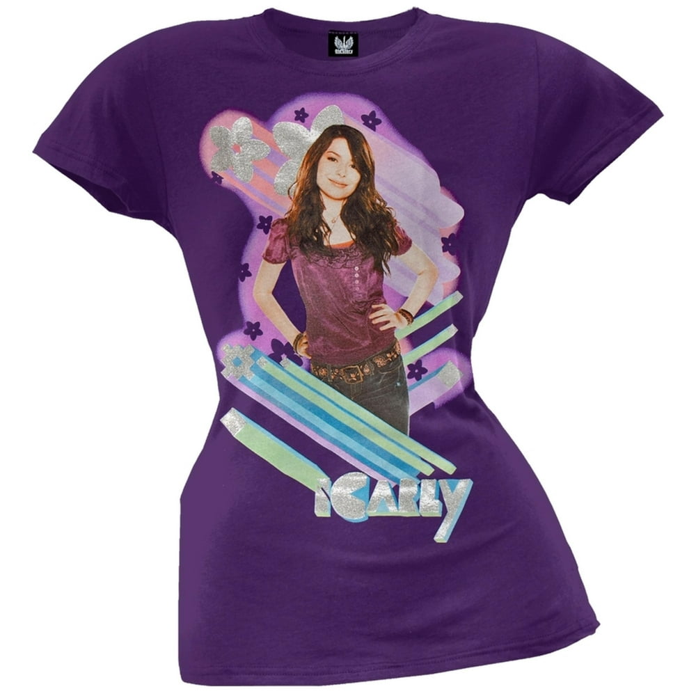 iCarly - 3D Carly Girls Youth T-Shirt - Walmart.com - Walmart.com