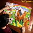 1000Pcs Jigsaw puzzles Family Fun Adult Puzzle Big size Decor wall ...