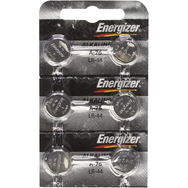 LR44 1.5V Button Cell Battery, 6 Each - Walmart.ca