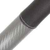 Motor Trend GripDrivePro Carbon Fiber Grip Leather Steering Wheel Cover ...