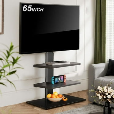 Fitueyes Universal Table Top TV Stand for 40-70 Inch Flat or Curved TVs ...