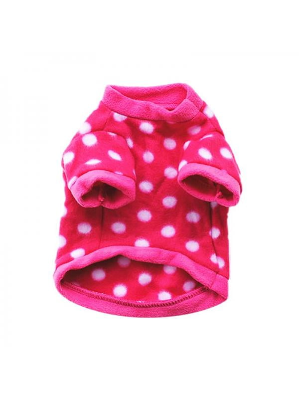 Pet Dog Fleece Jumper Knitwear Coat Puppy Chihuahua Warm Sweater ...