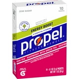 Propel Electrolyte Enhanced Water Drink Mix Powder Packets, Raspberry ...