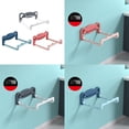 Bathroom Wall Mounted Basin Shelf Rack With Adhesive Backing Plastic ...