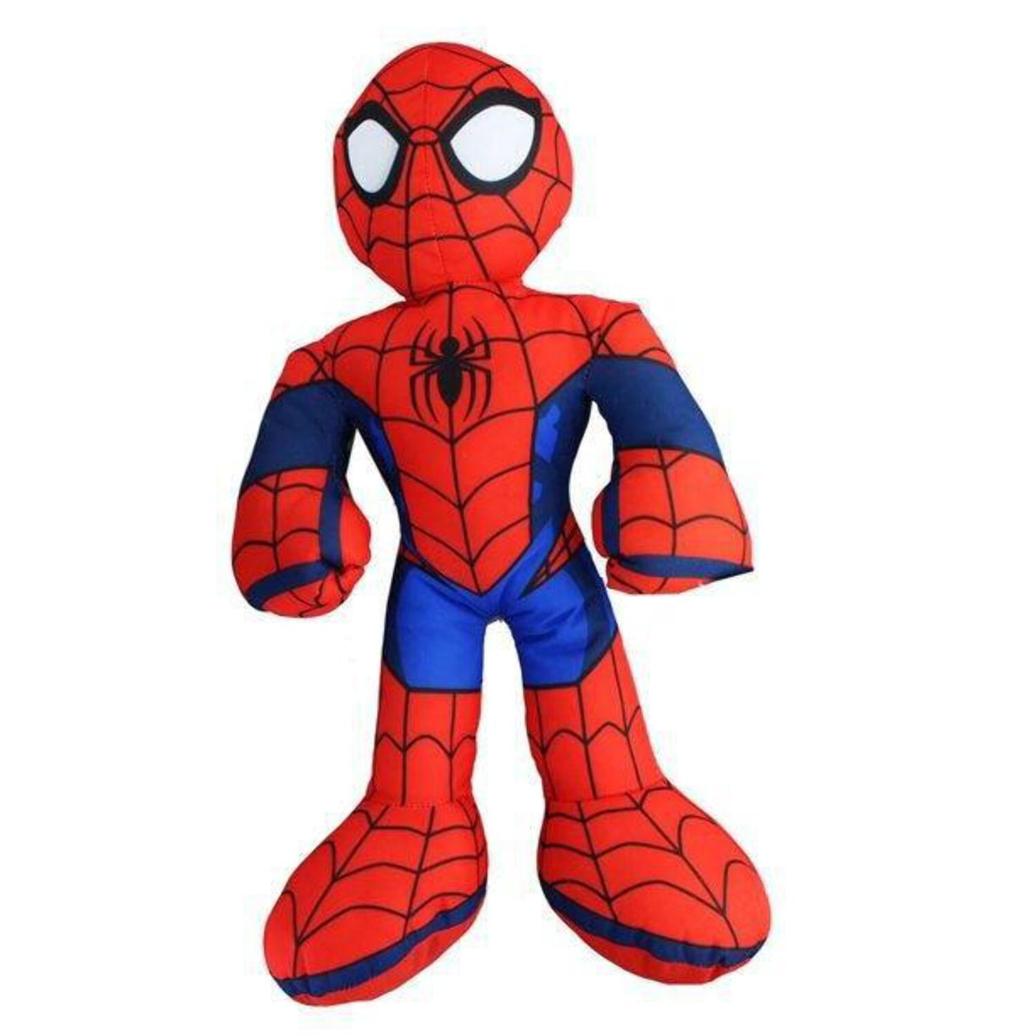 Spider-Man Marvel Heroes 14-Inch Bean Basher Plush - Walmart.com