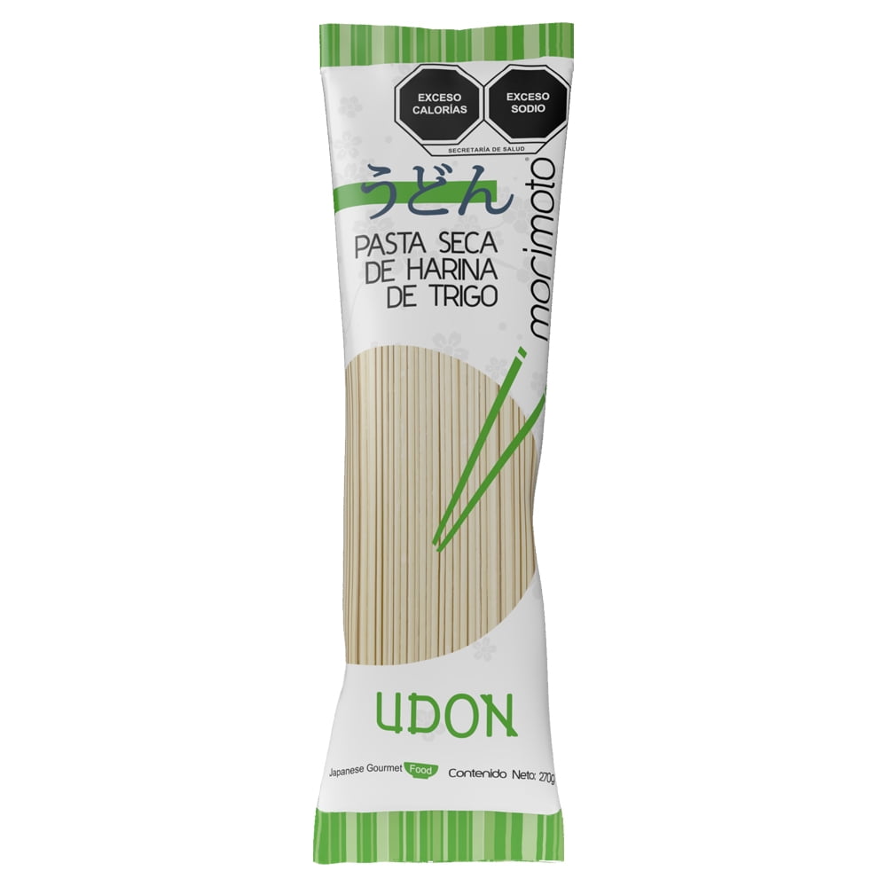 Udon Morimoto Pasta Seca de Harina de Trigo 12 paquetes de 270 c/u ...