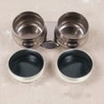 Double Dipper Palette Cup with Lid and Clip Oil Painting Palette Cup ...