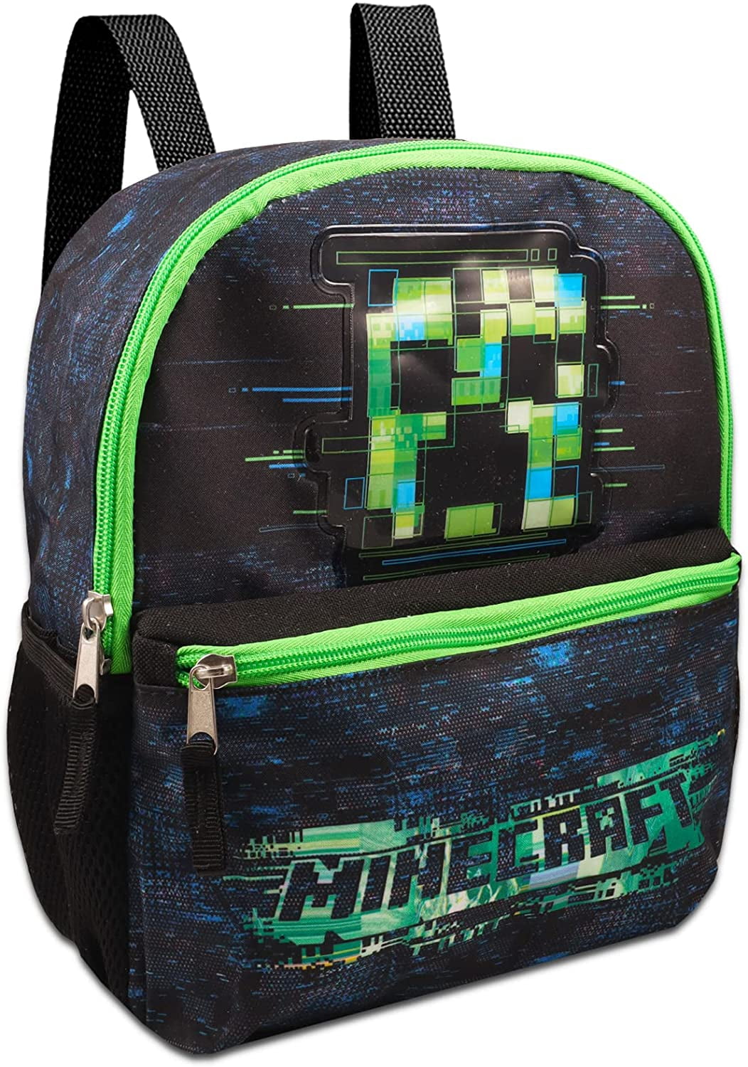 Minecraft 11" Mini Backpack with Front Pocket - Walmart.com