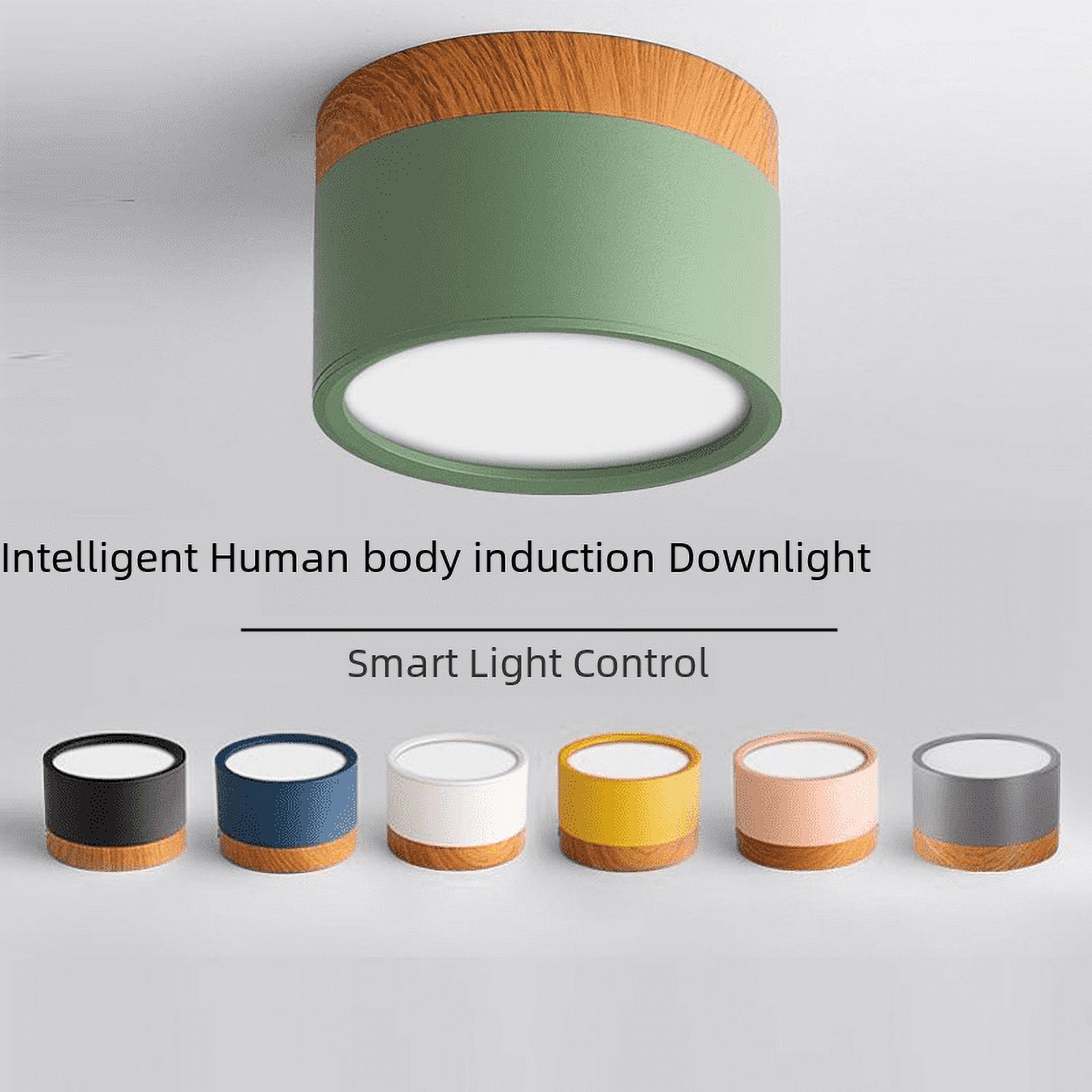 Luces LED de tubo integradas para montaje en superficie con detección ...