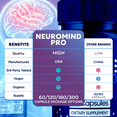 Neuro Mind Pro Advanced Formula Brain Support Pills Maximum Strength ...