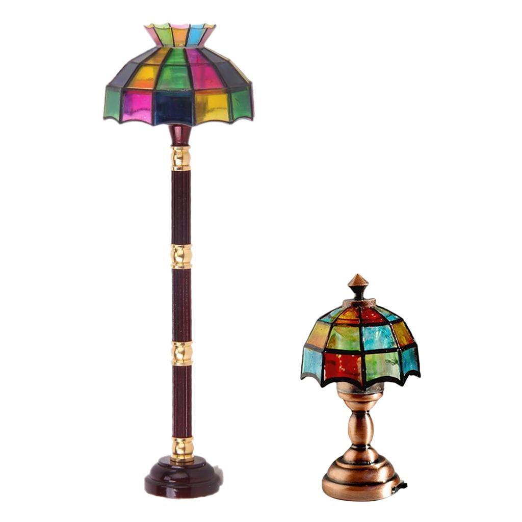 Click here for Lionlar 2pcs 1:12 Scale Table Lamp W/ Floor Light... prices