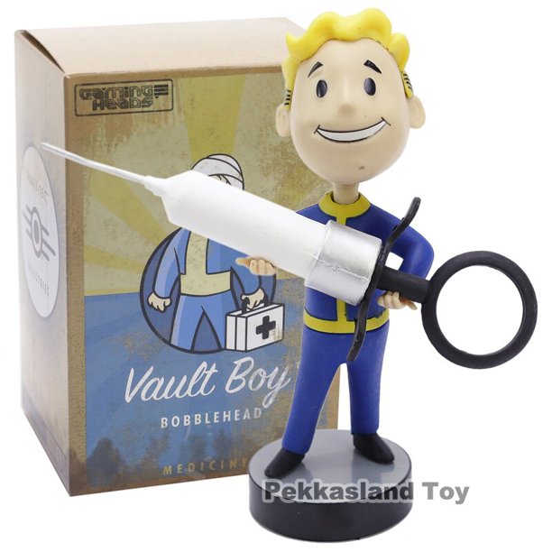 Fallout 4 Bobblehead Vault Boy Gaming Heads TOY Series 2 Action Figure ...