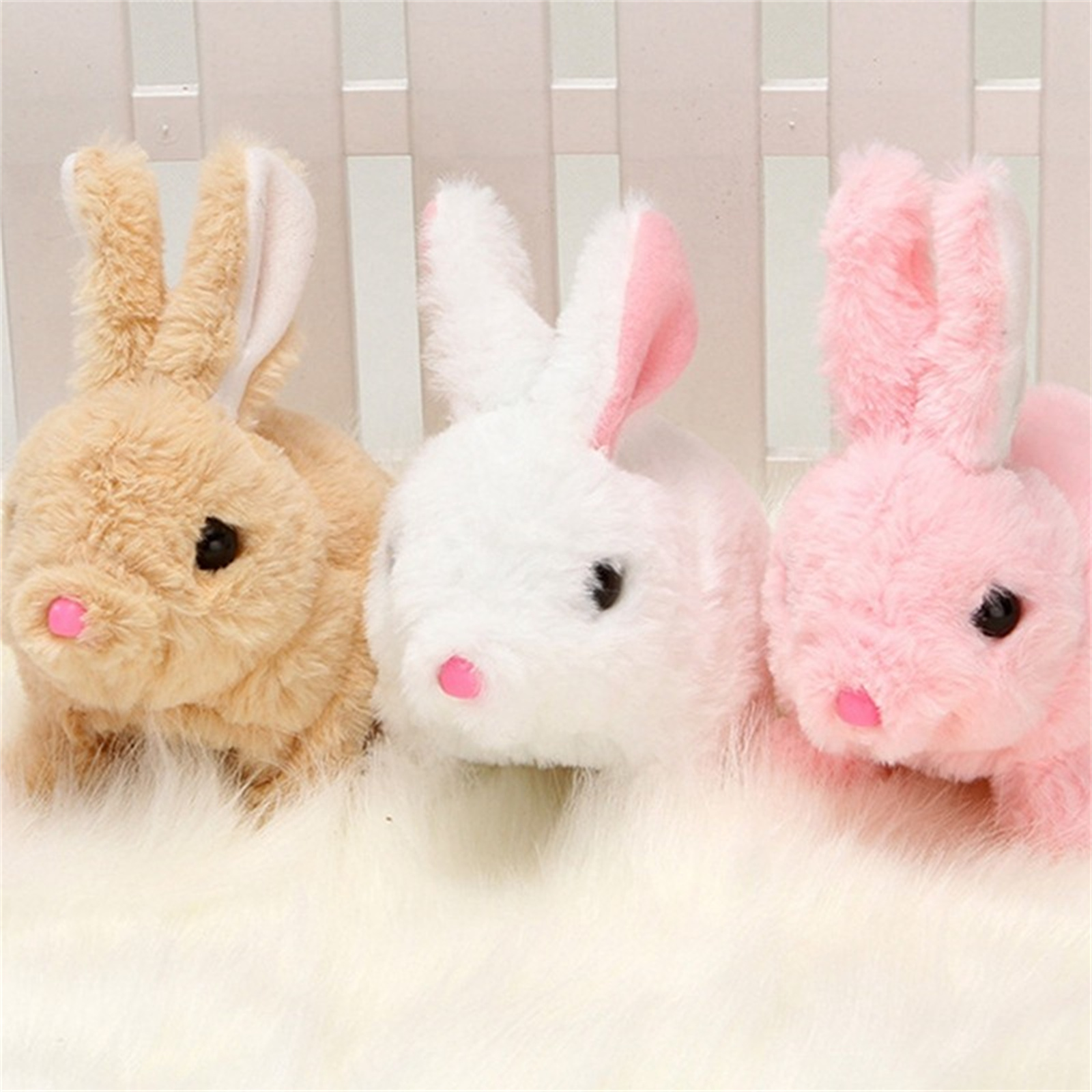 Easter Bunny Interactive Toys Educational Bunnies Can Walk and Talk ...