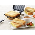 Panini Press Hot Sandwich Maker Non-Stick Grill Pan with Handle ...