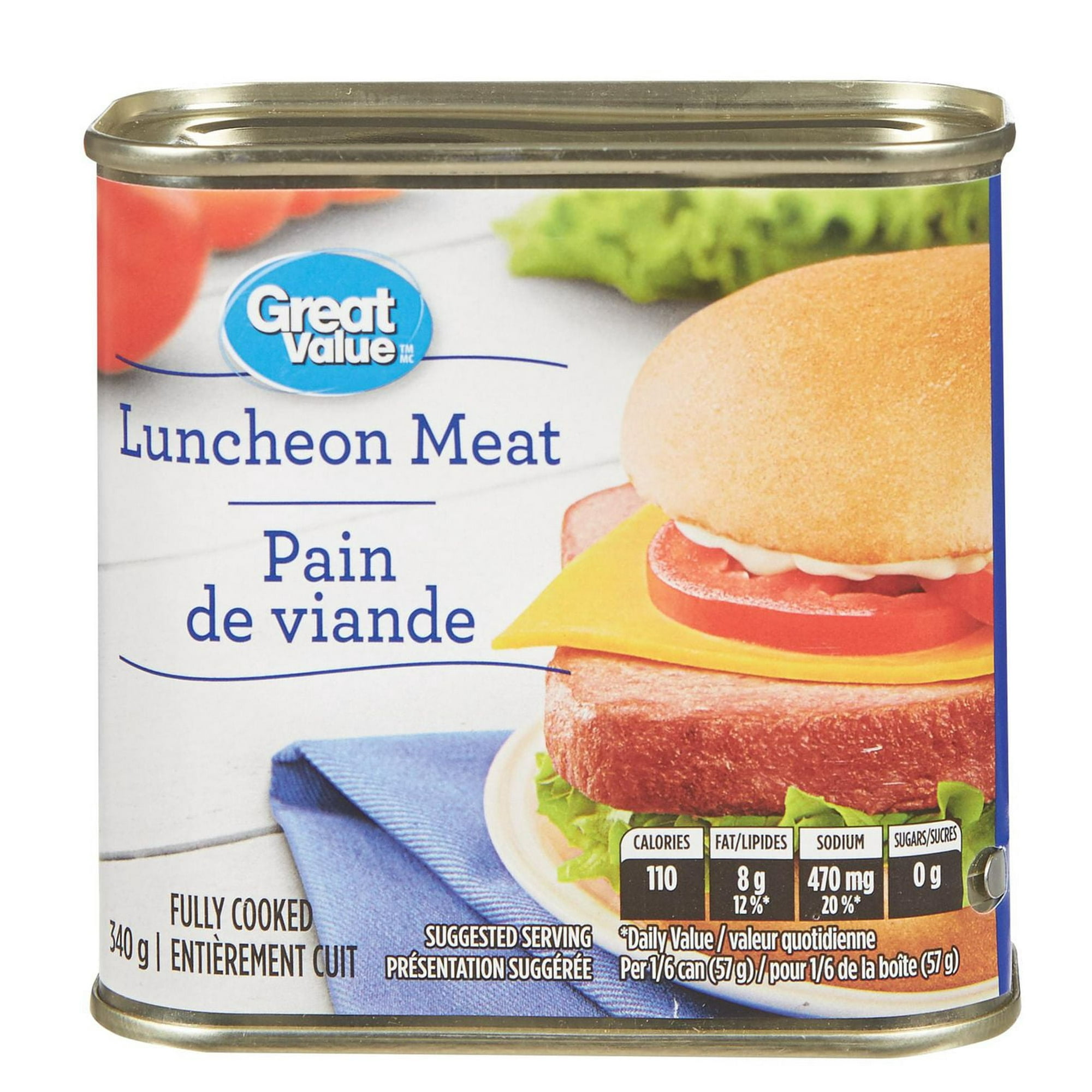 Click here for Great Value Luncheon Meat 340 G prices