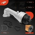 A-Premium Engine Oil Filter Housing Adapter Assembly [with Gasket Kit ...