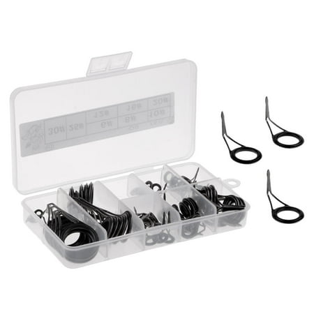75pcs 6#-30# Fishing Rod Tip Kit, Single Leg Rod Tip , 8 Sizes Assorted ...