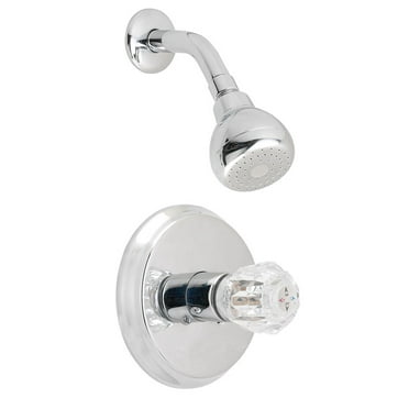 Moen Knob Clear Acrylic Single Tub and Shower Handle For Single Handle ...