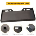 Universal Quick Attach Mount Plate , Skid Steer Mount Plate Attachment ...