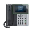 Poly Edge E220 IP Phone - Corded - Corded - Bluetooth - Desktop, Wall Mountable - Black - VoIP ...