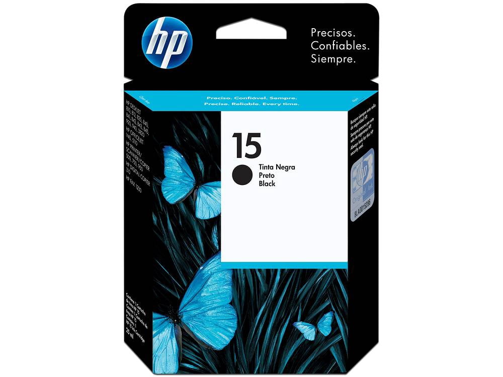 Cartucho de tinta HP 15 negra Original C6615DL | Walmart en línea