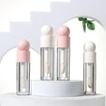 5ml Empty Lip Gloss Tubes Lip Balm Glaze Vials Round Lipstick Bottles ...