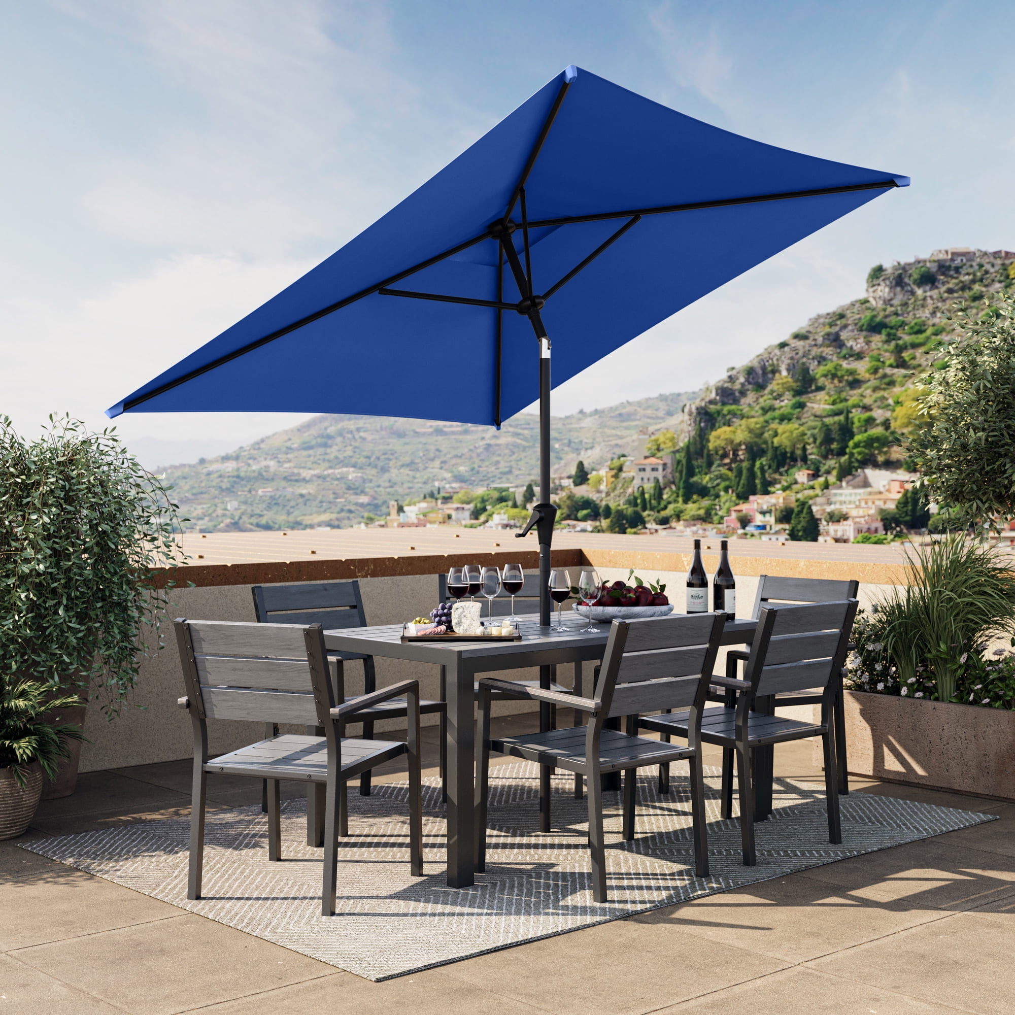 Click here for Corliving 6.5ft X 6.5ft Square Tilting Outdoor Mar... prices