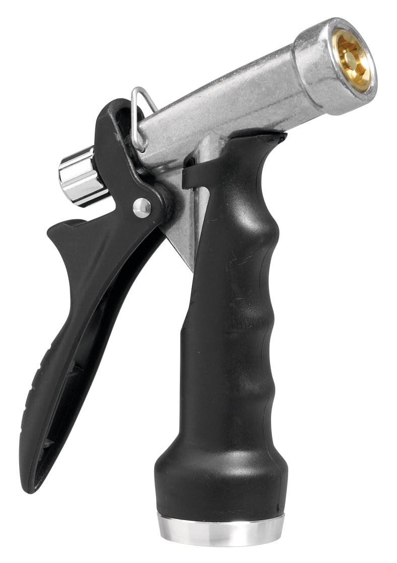 Orbit Adjustable Aluminum Spray Nozzle Water Pistol - Yard Hose Nozzles ...