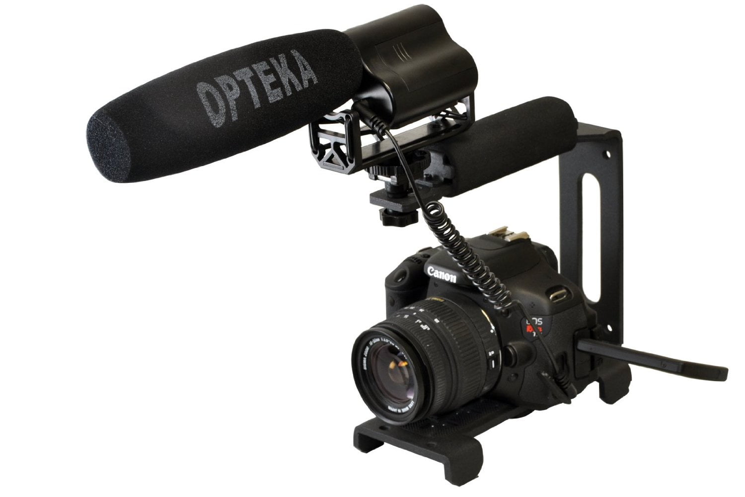 Opteka X-GRIP EX MK II Aluminum Video Stabilizing Handle with VM-100 ...