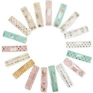 100CS DIY Printing Wooden Bead Hair Braid Plait Ring Band Circle Queue ...