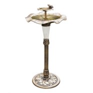 Zingz & Thingz 57070059 Solar Asian Temple Pagoda Zen bird bath Outdoor ...