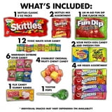 Fun Flavors Candy Sour Mix Bag, 35 Count Assorted Gummies, Resealable ...