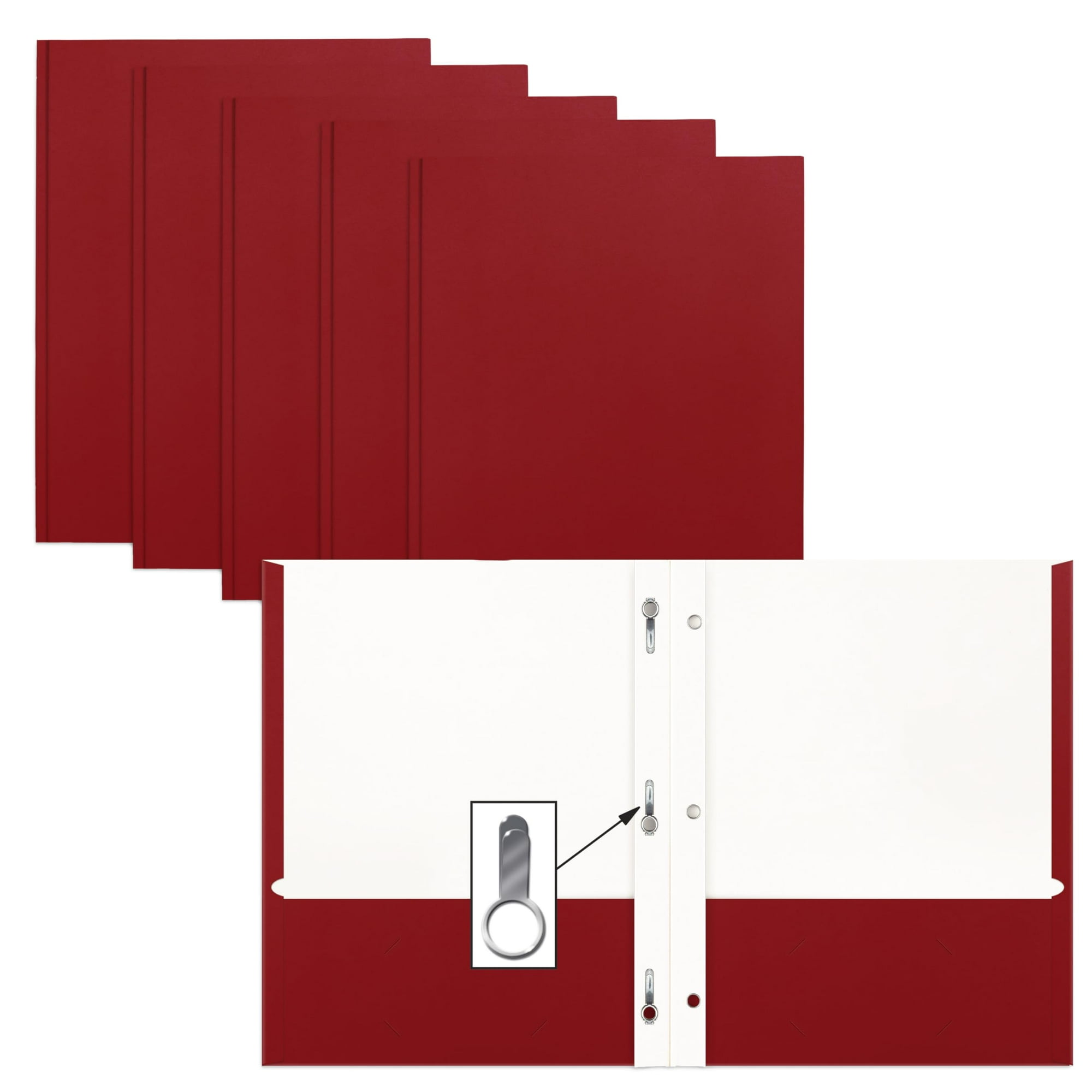 Click here for Better Office Products Red Paper 2 Pocket Folders... prices