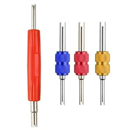 4pcs R134 R12 A/c Hvac Schrader Valve Stem Core Remover Tool ...