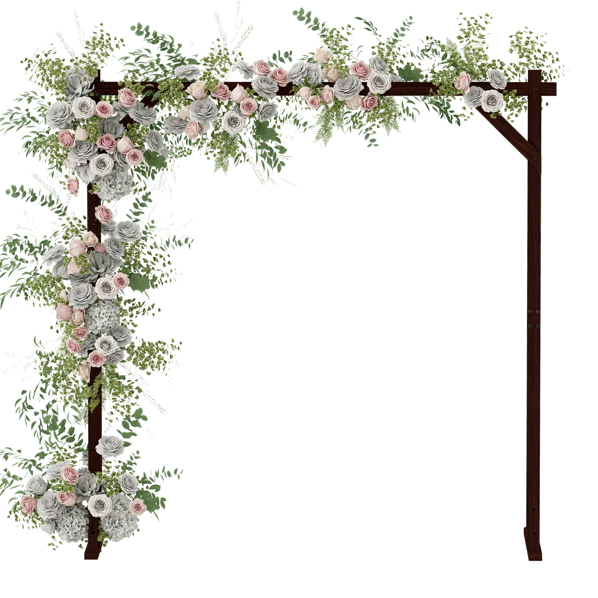 Click here for Outsunny 7ft Wedding Arch  Rectangular Wooden Arch... prices