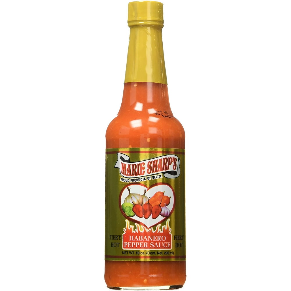 Marie Sharp's Fiery Hot Habanero Pepper Sauce - Walmart.com - Walmart.com