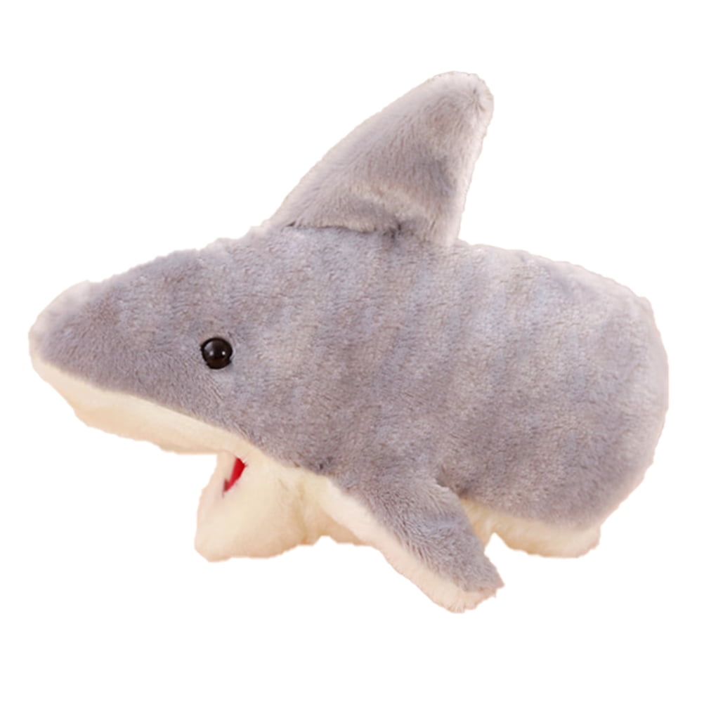 Shark Hand Puppet Funny Plush Hand Puppet Toy Lovely Cartoon Hand ...
