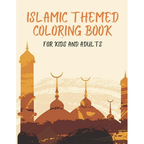 Islamic Themed Coloring Book For Kids and Adults : Ramadan Activities ...