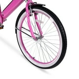 Hyper Bicycles Barbie 26" Ladies 36V Electric Cruiser E-Bike with Pedal ...