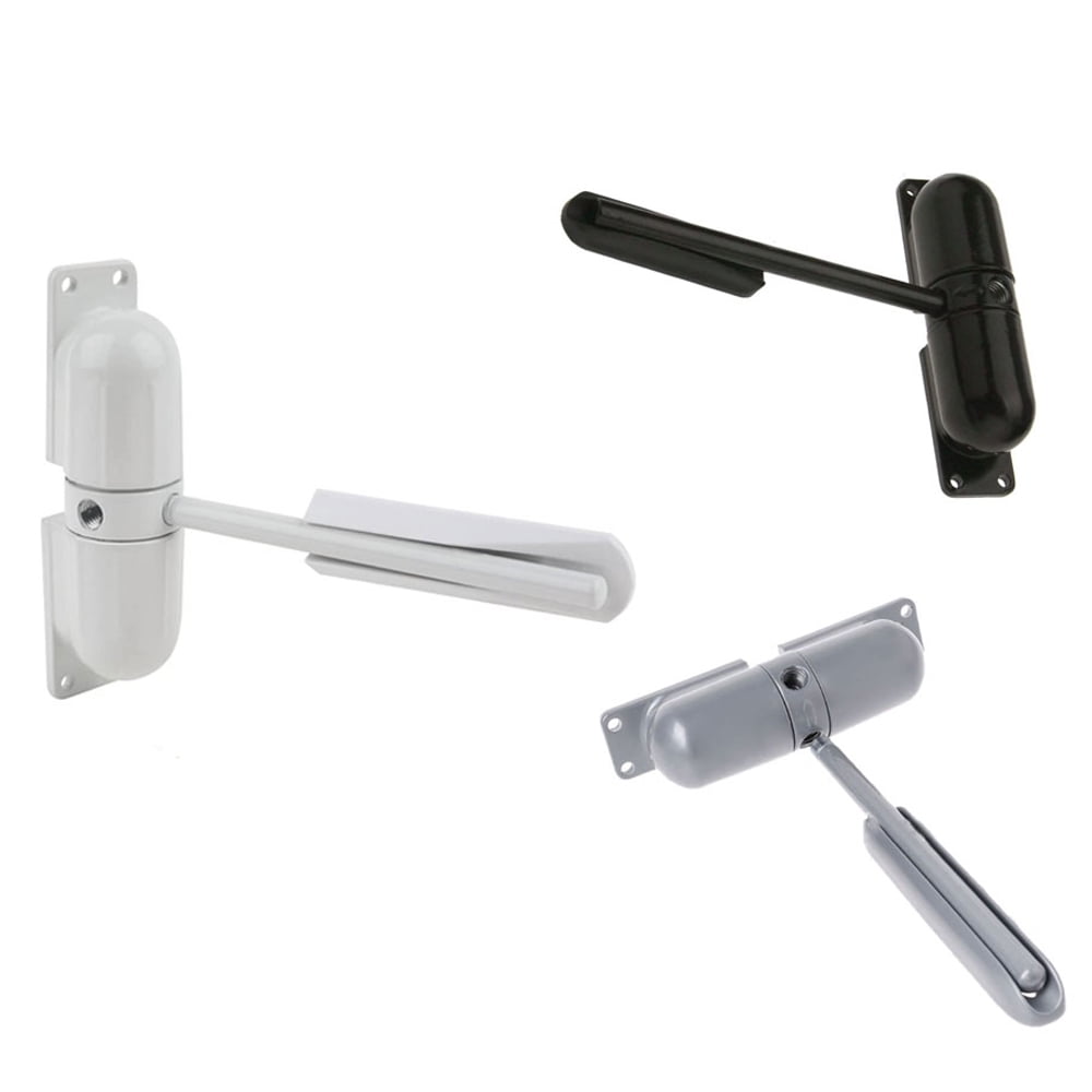 SENRISE Surface Mounted Door Closer Metal Shell Automatic Closing and ...