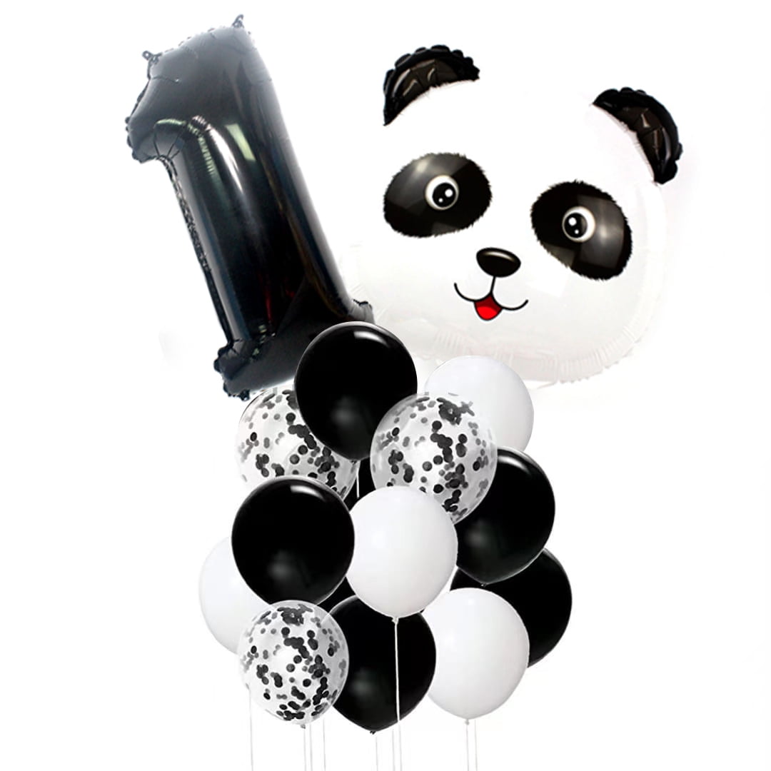 1th Birthday Party Decorations, Boy Girl Birthday Balloons, Panda ...