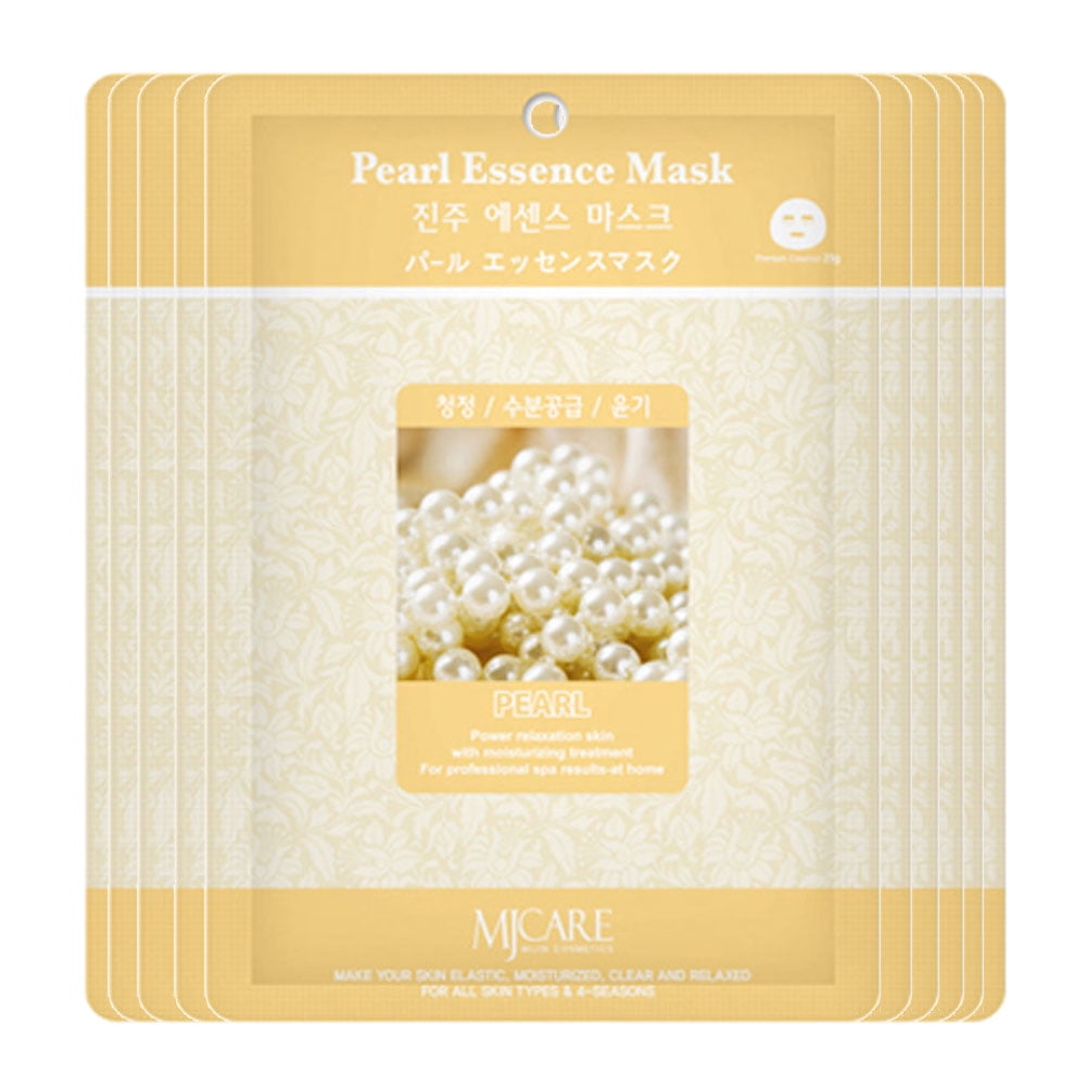 20 Pcs Mask Pack Essence Facial Mask Mask Sheet Pearl Essence Mask ...