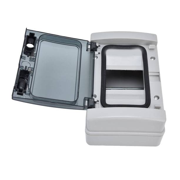 Plastic Junction Case, Wall Mount Power Distribution Box 4 Way DIN Rail ...